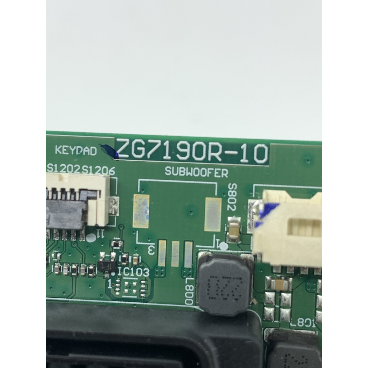 ZG7190R-10 BARCODE X6YADZ MAINBOARD PER GRUNDIG 40GFW 6820"RIF/TA"