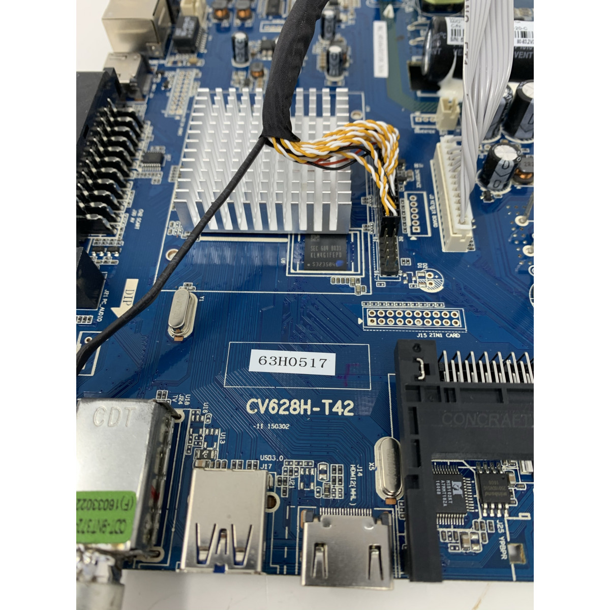 CV628H-T42 MAINBOARD PER TV AKAI CTV430T CONTROLLARE CODICE A BARRE"B1"